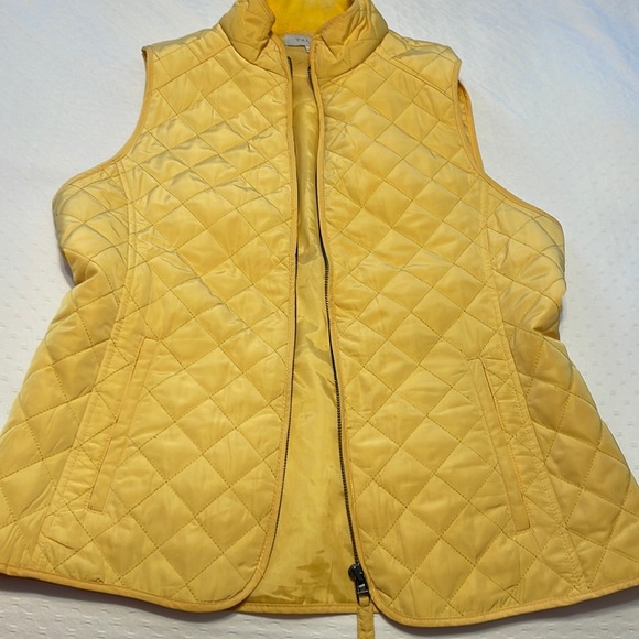 Talbots | Jackets & Coats | Yellow Vest Talbots | Poshmark